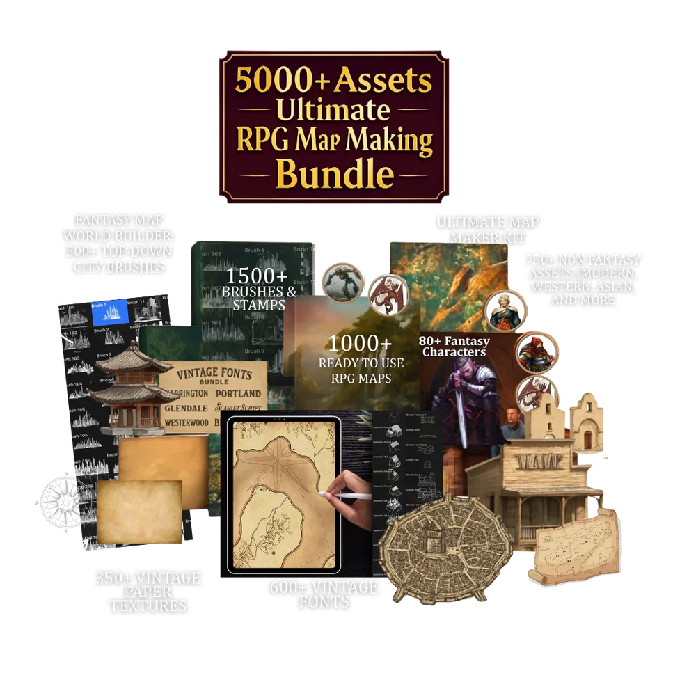 7000+ Ultimate RPG Map Making Bundle - For RPG Visionaries – RPG ...
